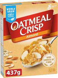 General Mills, Oatmeal Crisp, 437g, Almond, 1 Unit – Washington ...