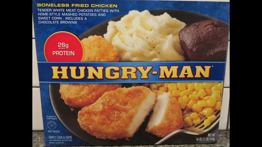 Hungry-Man, Microwavable, Frozen Meals, 411 g, Various Flavours, 1 uni ...