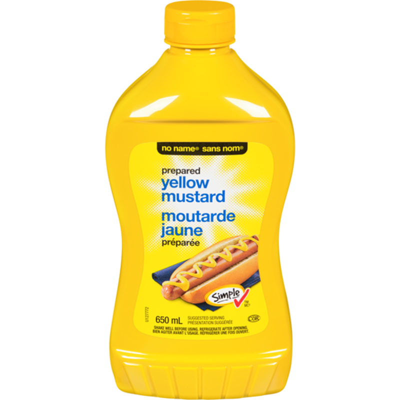 No Name Prepared Yellow Mustard 400mL – Washington Community Market