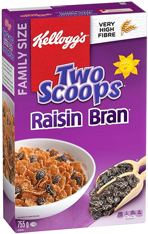 Kellogg's Two Scoops Raisin Bran* Cereal – Washington Community Market