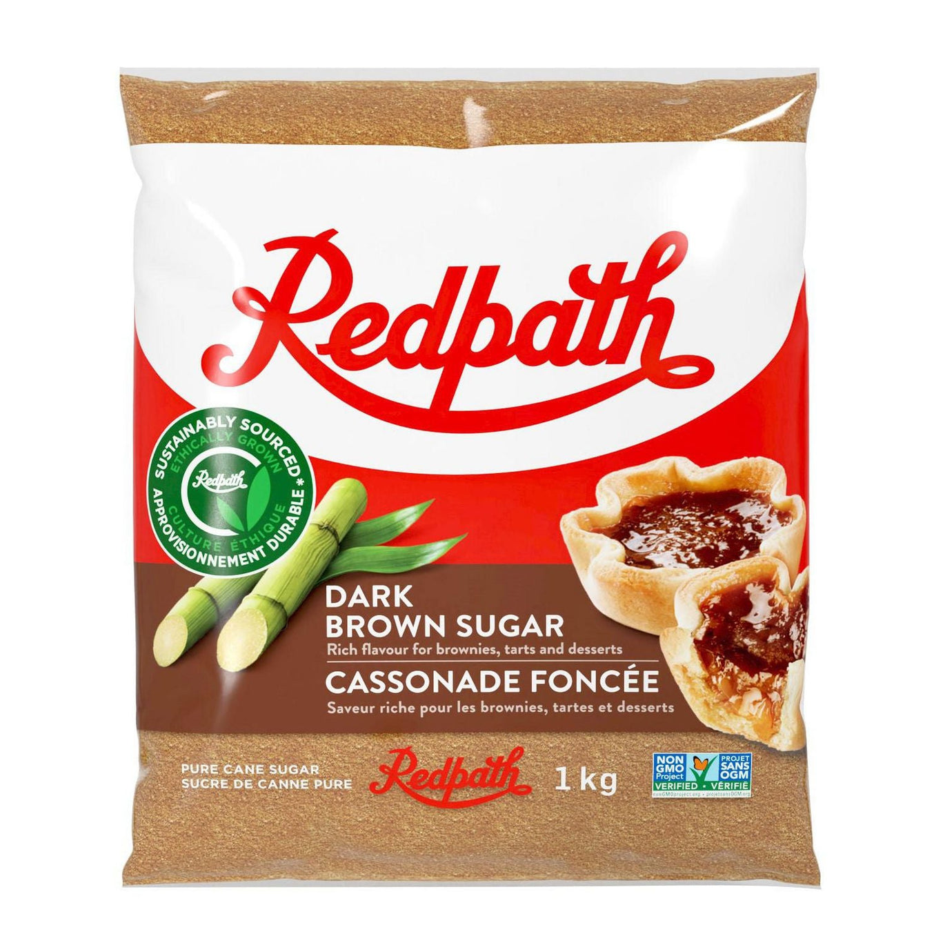 Redpath, Pure Cane Sugar, 1 kg, Dark Brown, 1 unit – Washington ...
