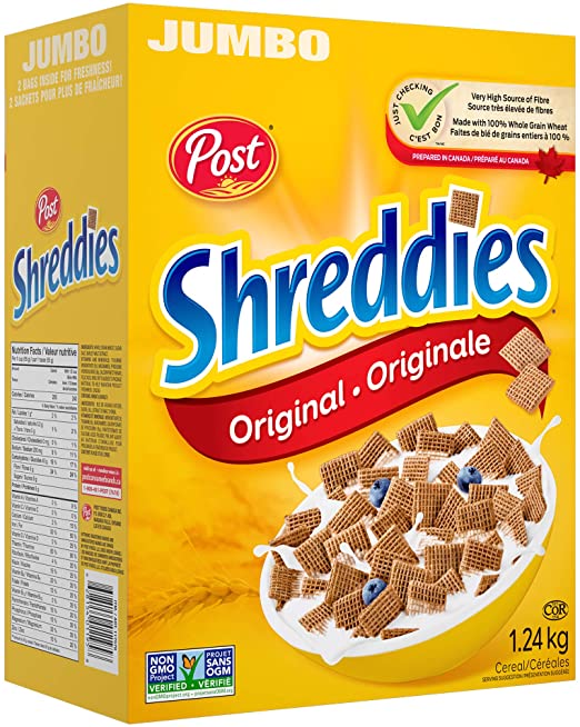 Post, Shreddies, Various Sizes, Original, 1 Unit – Washington Community ...