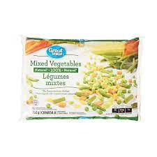 Great Value, frozen Vegetables, 750g, Various Kinds, 1 Unit ...