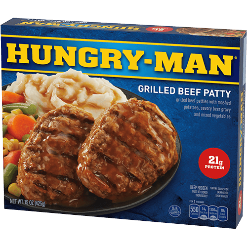 Hungry-Man, Microwavable, Frozen Meals, 411 g, Various Flavours, 1 uni ...