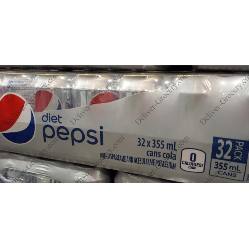 Diet Pepsi, Soft Drink, 32*355mL, 1 Case – Washington Community Market